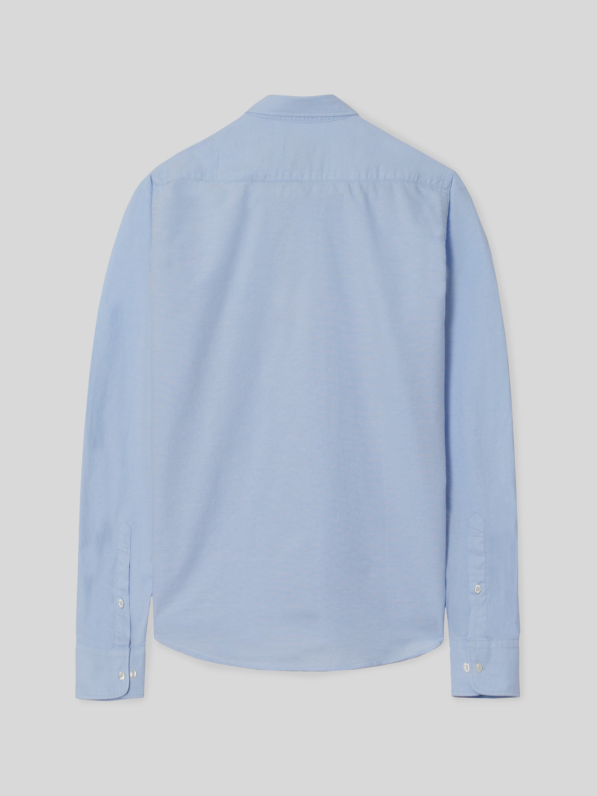 Light blue regular fit oxford sport shirt