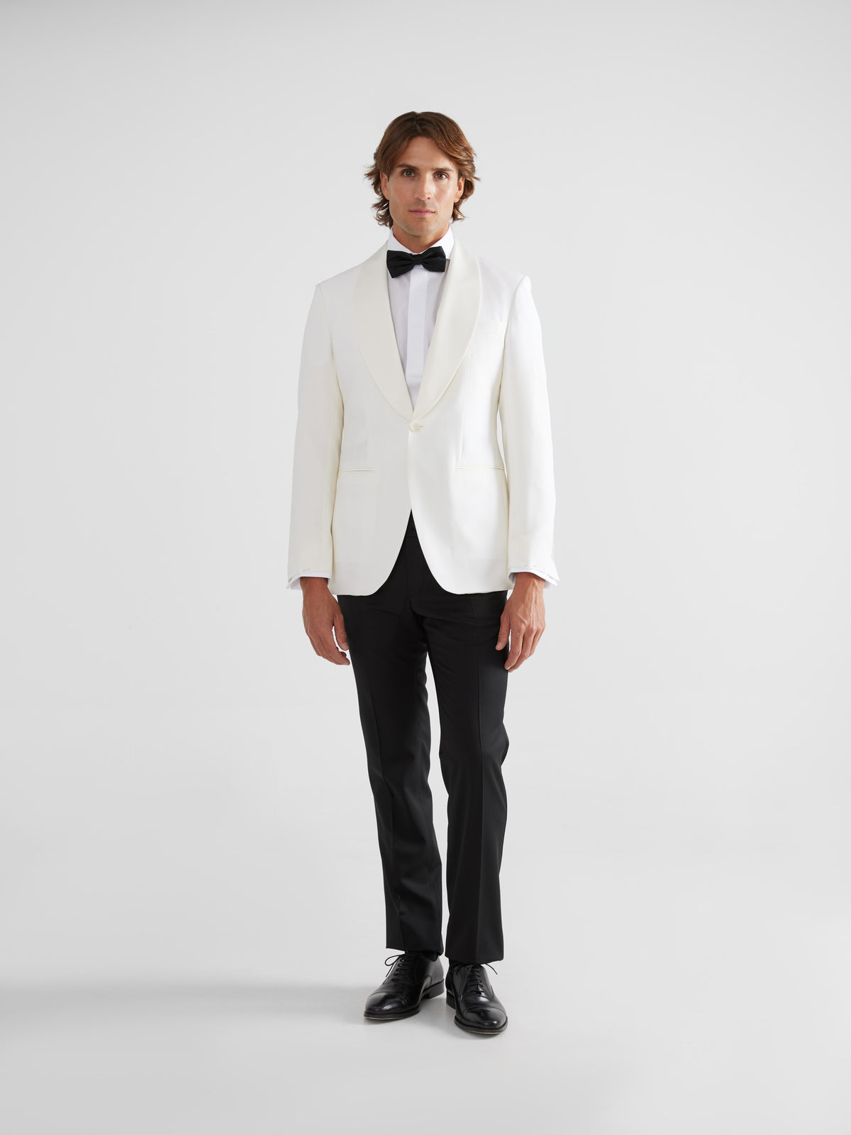 Americana Esmoquin Silbon Blanco | SILBON