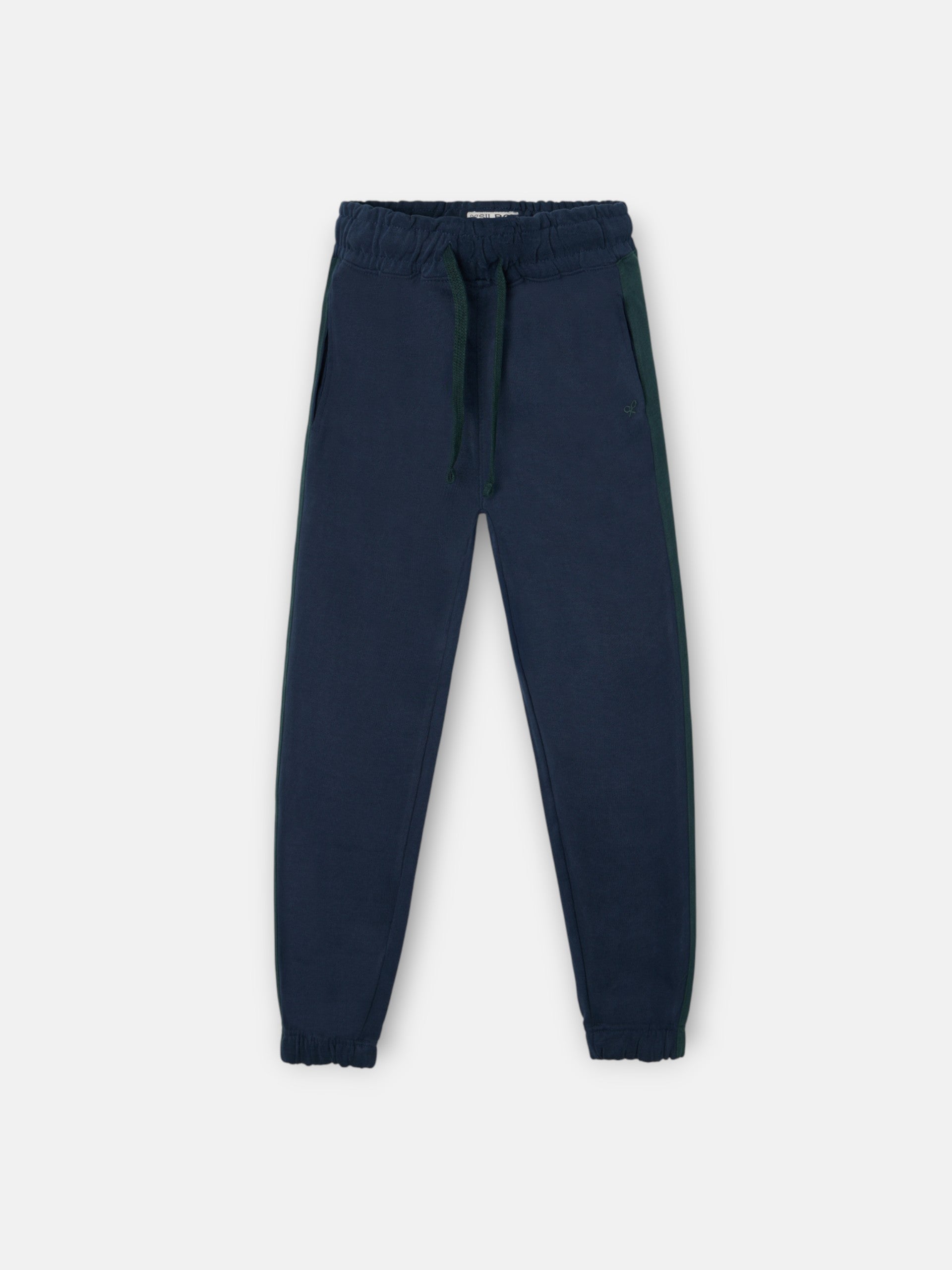 Kids navy blue tracksuit bottoms
