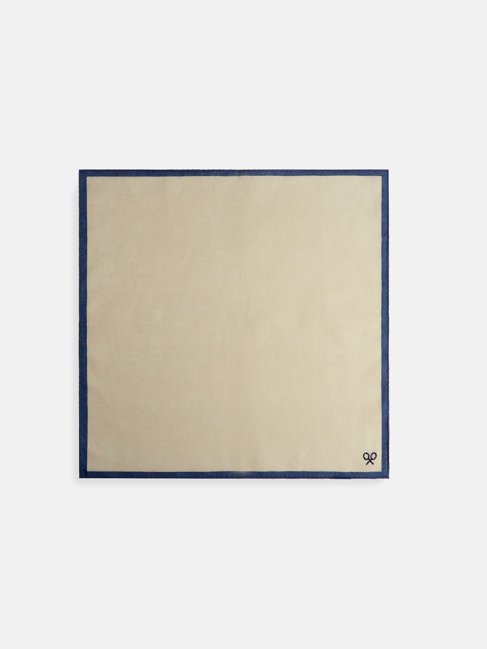 Plain green mini racket scarf
