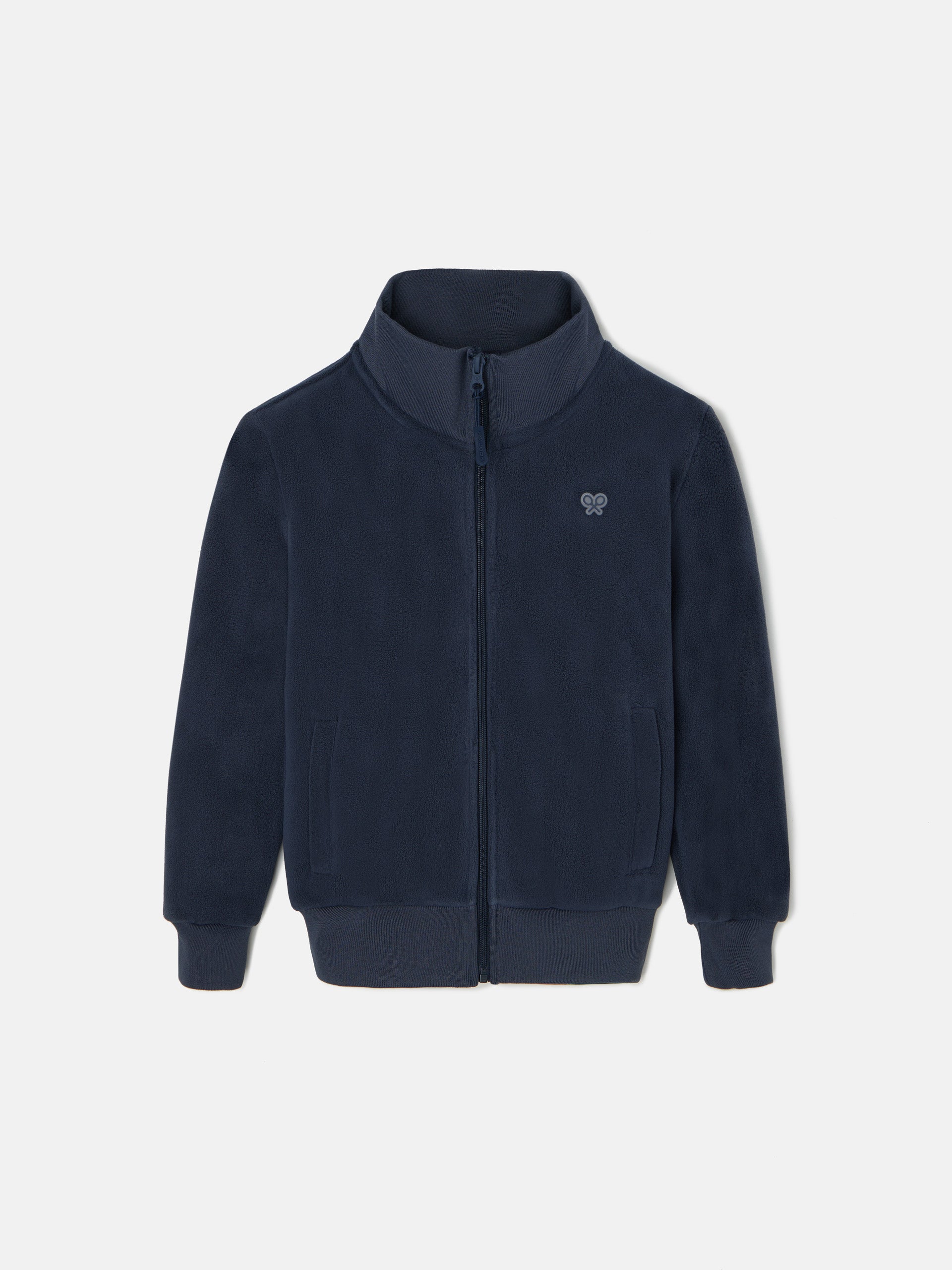 Navy blue kids fleece