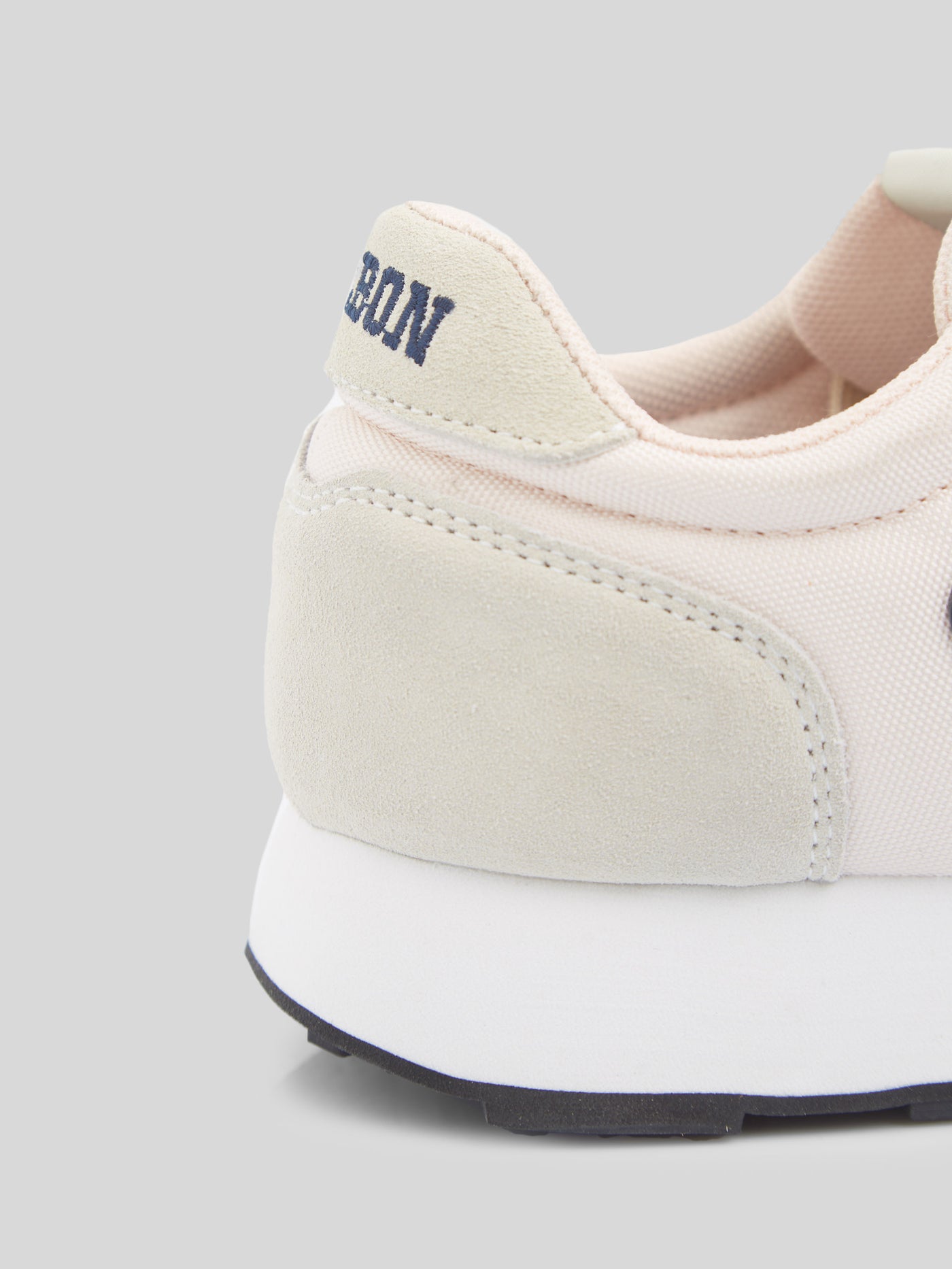 Pink women's running shoe